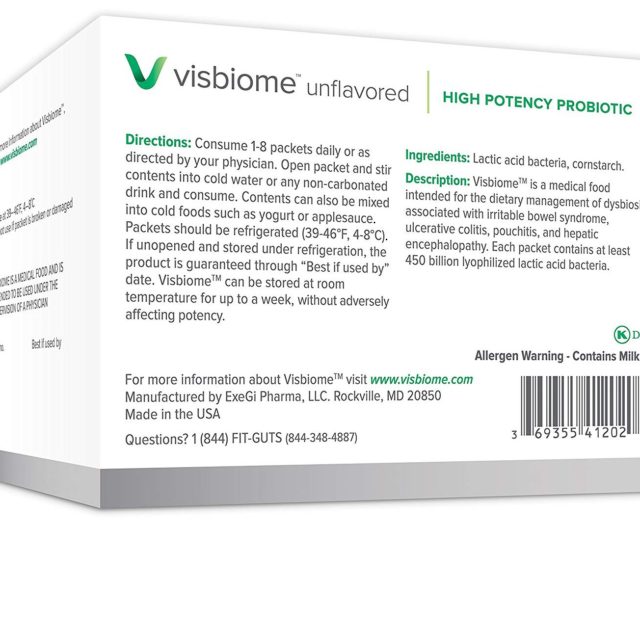 Visbiome Unflavored Powder – High Potency Probiotic