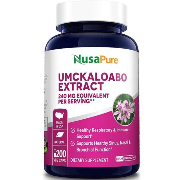 NusaPure Umckaloabo Extract Pelargonium Sidoides
